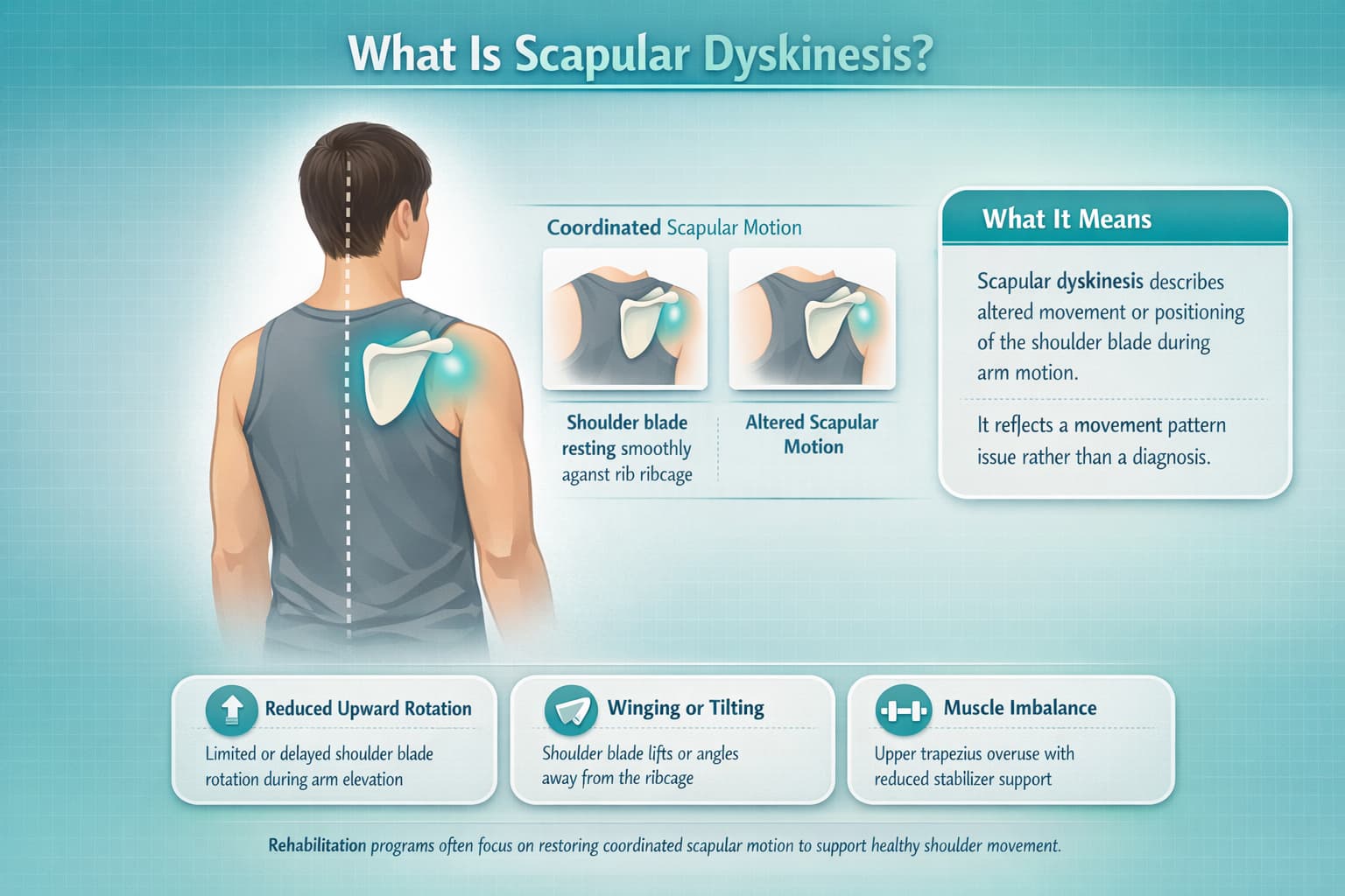 8 Scapular Dyskinesis Exercises for Shoulder Control & Stability