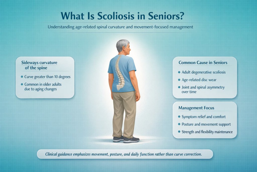 5 Exercises for Scoliosis in Seniors to Improve Mobility & Posture