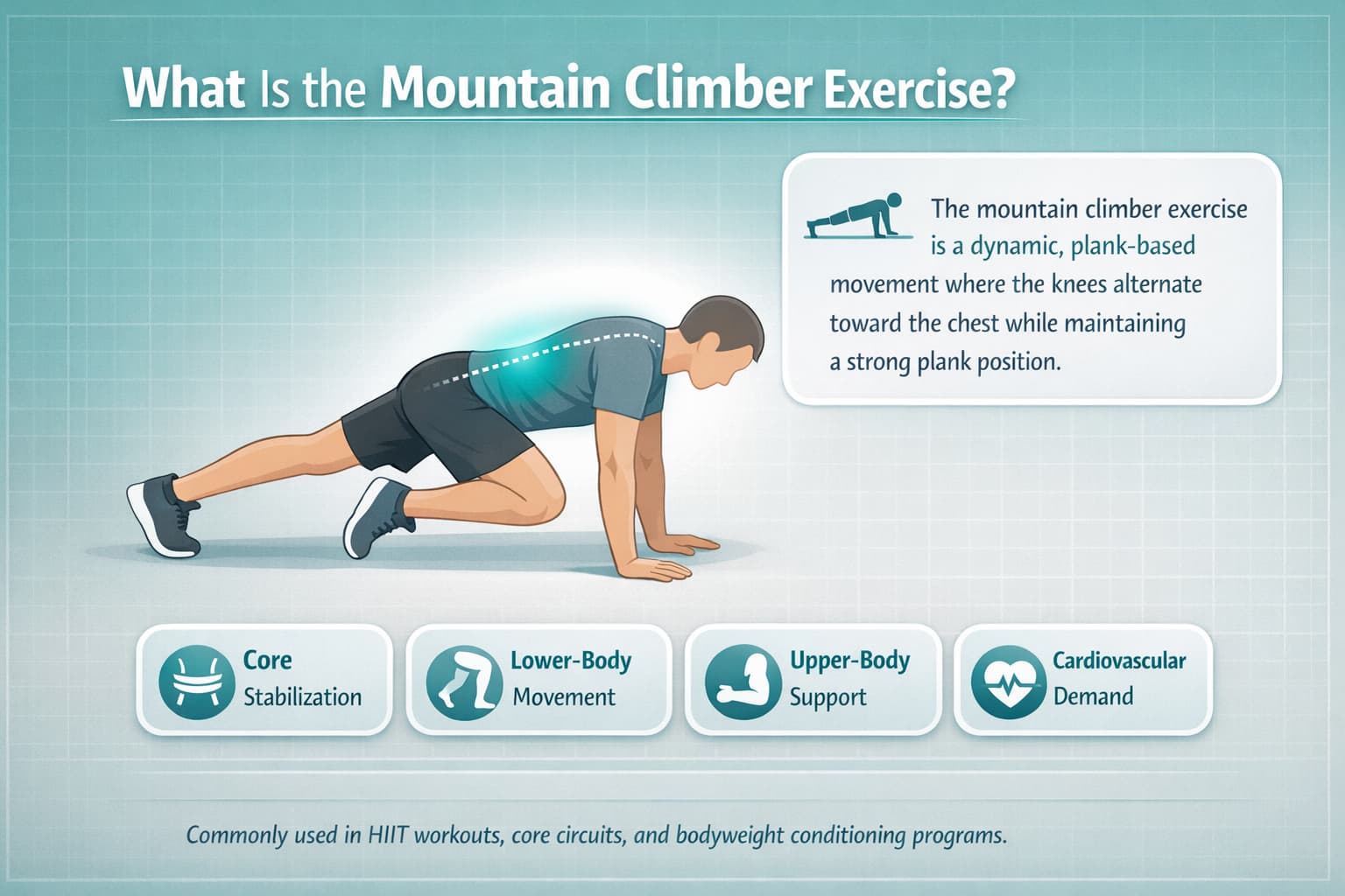 Mountain Climbers: Burn Fat Fast and Build Total-Body Strength