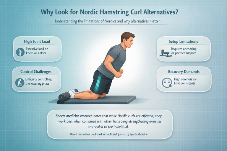 10 Nordic Hamstring Alternatives for Strength & Injury Prevention