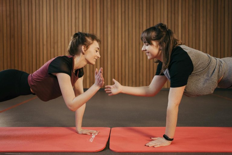 Shoulder Taps for Core Strength and Stability