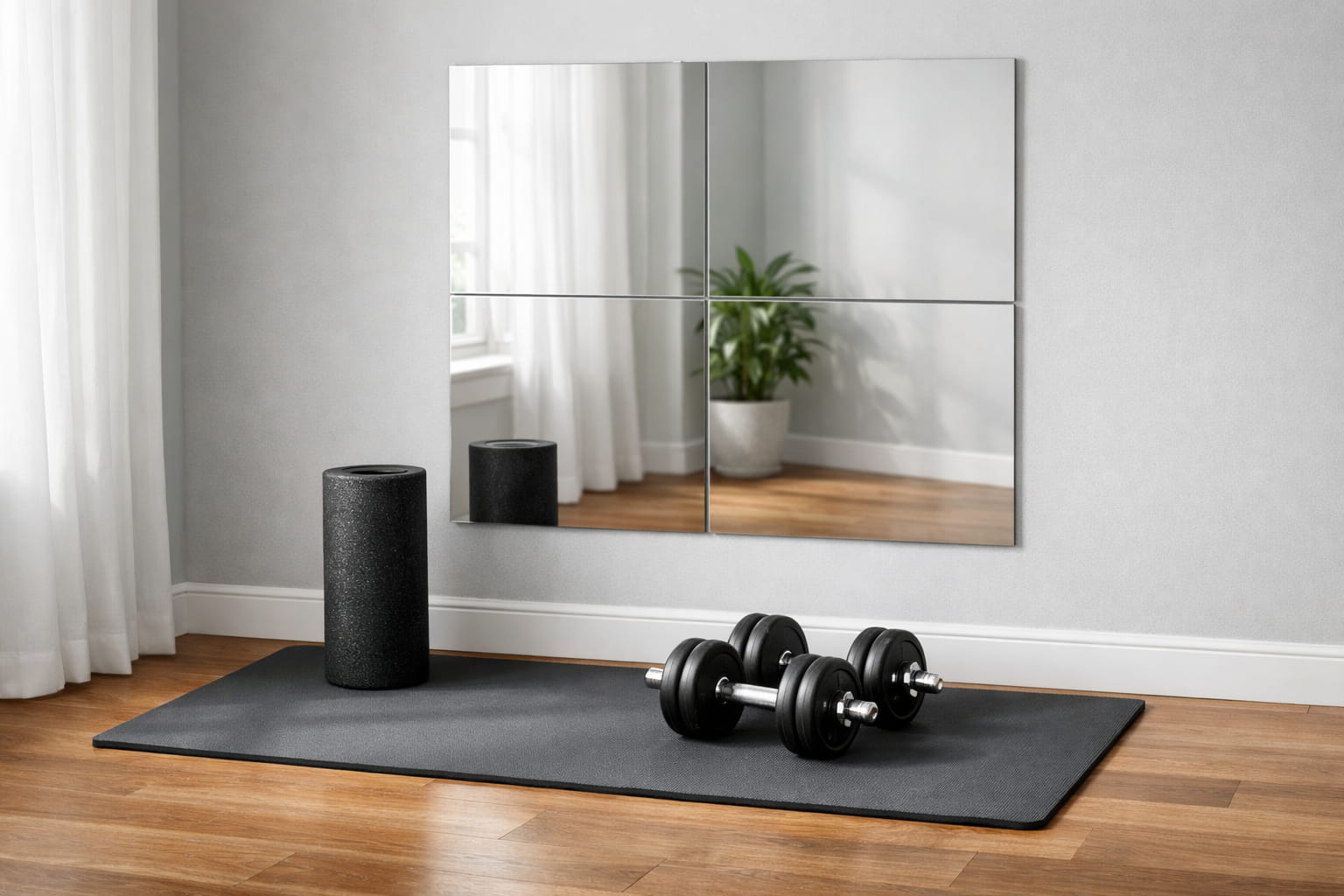 8 Best Gym Mirrors for Home Gyms That Look Pro