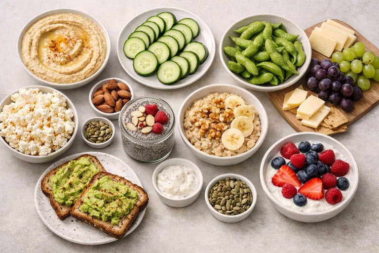 Healthy Late Night Snacks: 23 Light, Balanced Options to Choose Before Bed