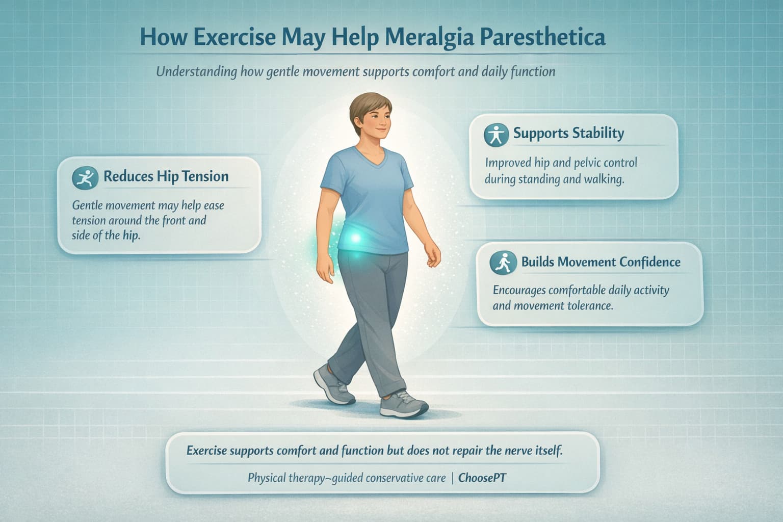 6 Best Meralgia Paresthetica Exercises to Ease Outer Thigh Pain