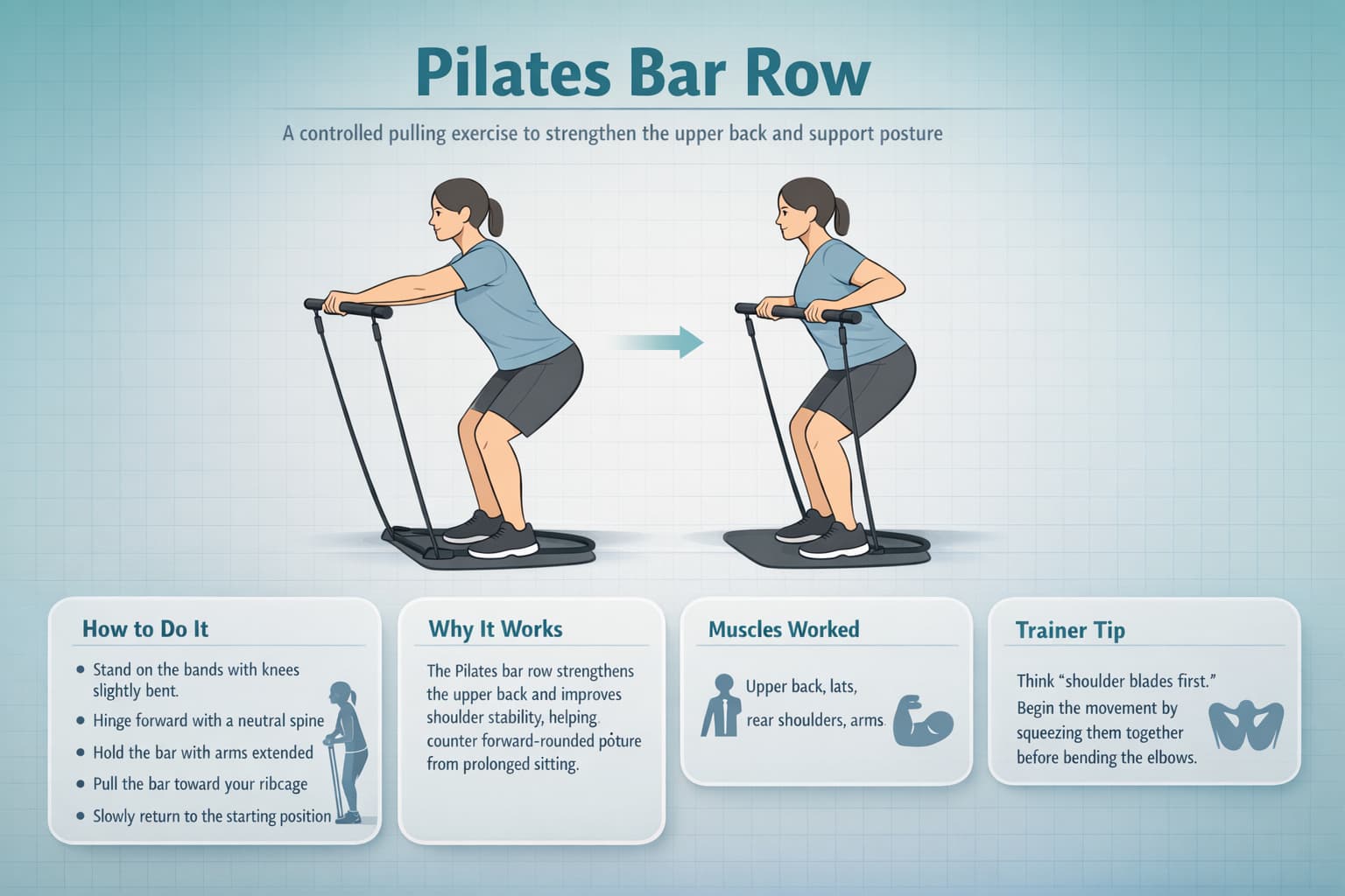 9 Best Pilates Bar Exercises for a Strong, Toned Full Body