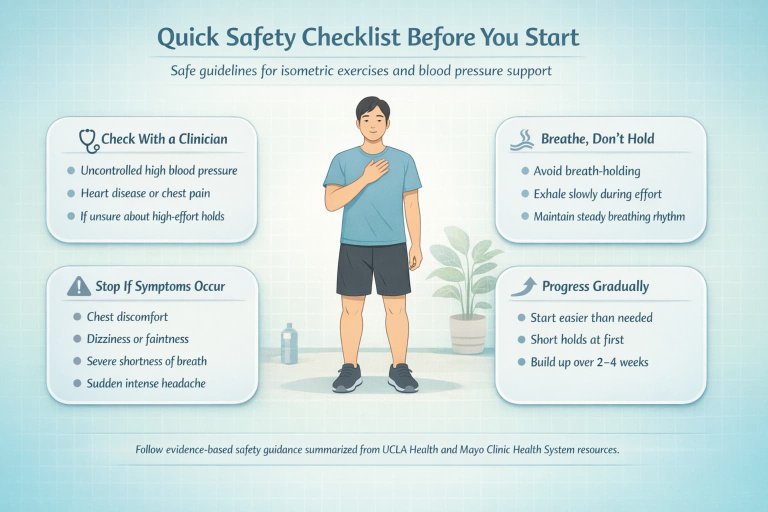 5 Isometric Exercises to Help Lower Blood Pressure Naturally