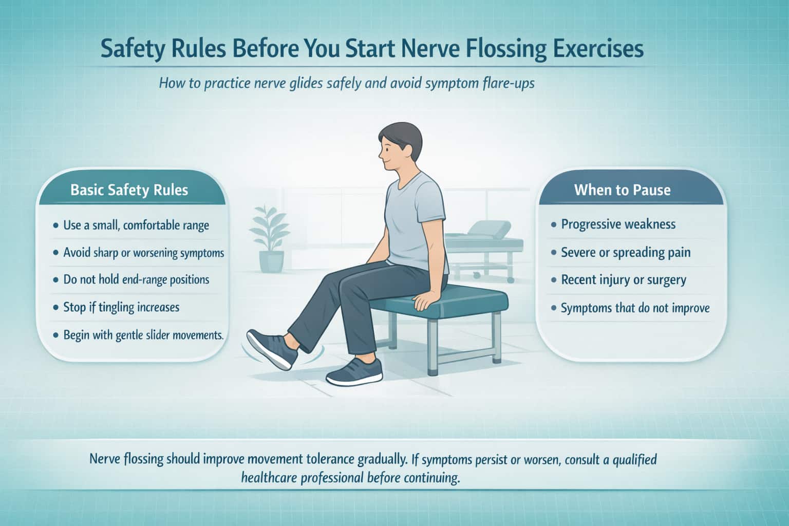 7 Best Nerve Flossing Exercises for Sciatic, Neck and Arm Relief