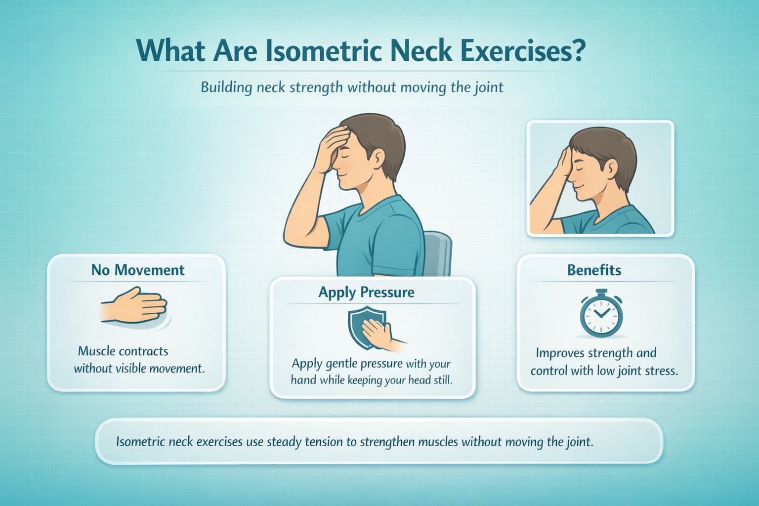 6 Best Isometric Neck Exercises for Strength and Stability