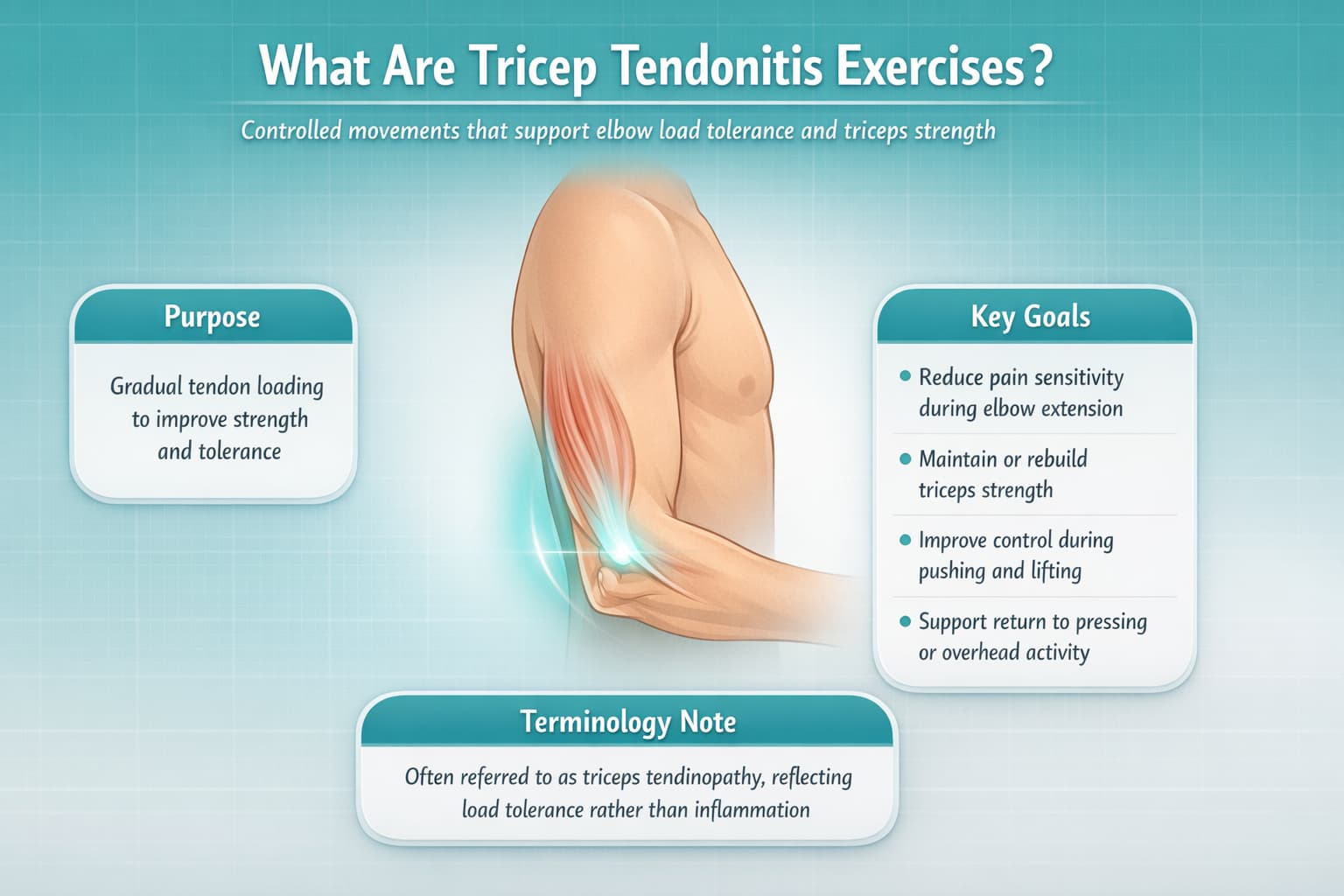 11 Best Tricep Tendonitis Exercises for Elbow Pain Relief