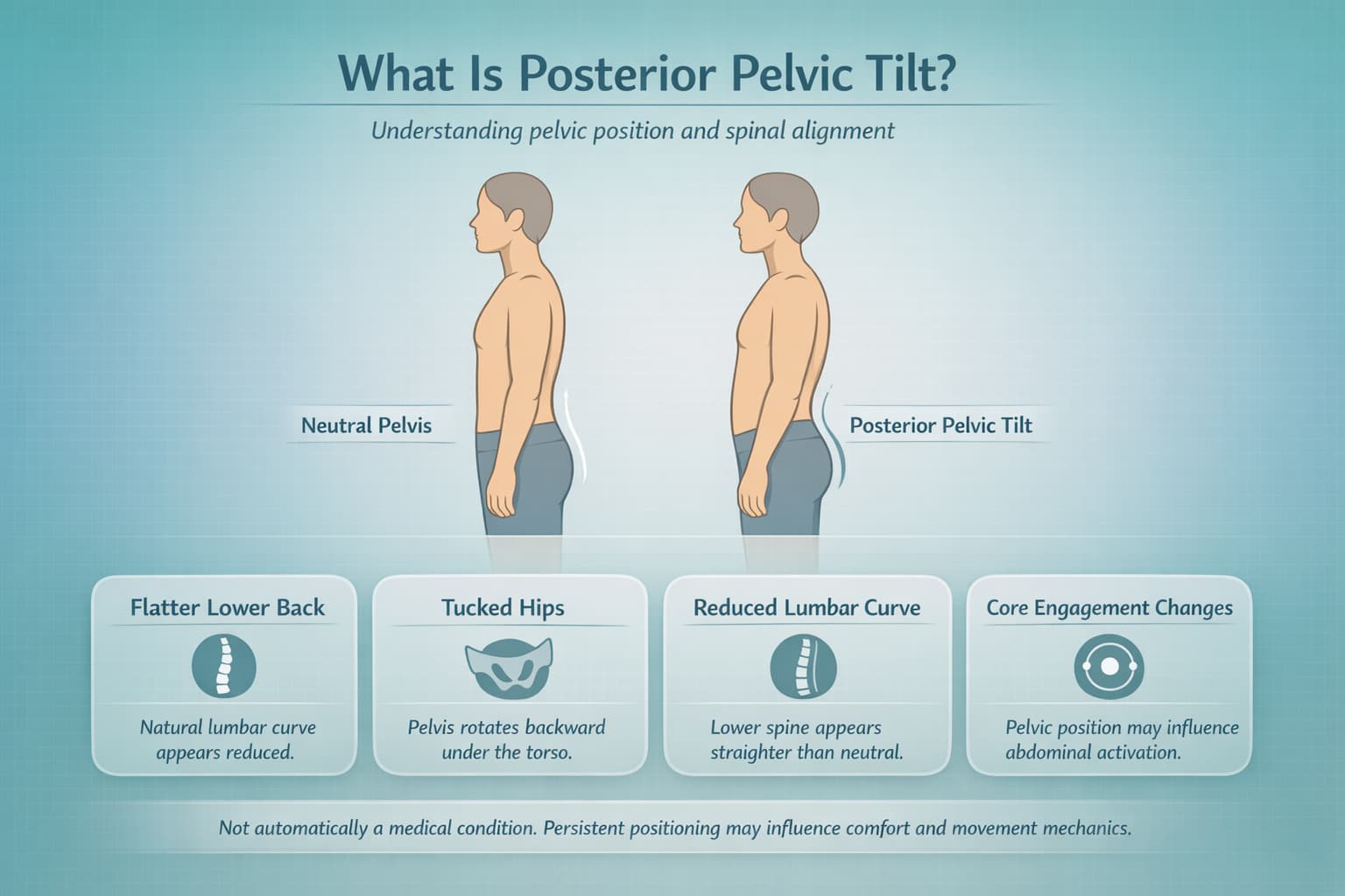 7 Posterior Pelvic Tilt Exercises for Posture and Core Strength