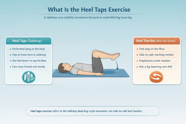 Heel Taps Exercise: Simple Core Move That Builds Stronger Abs