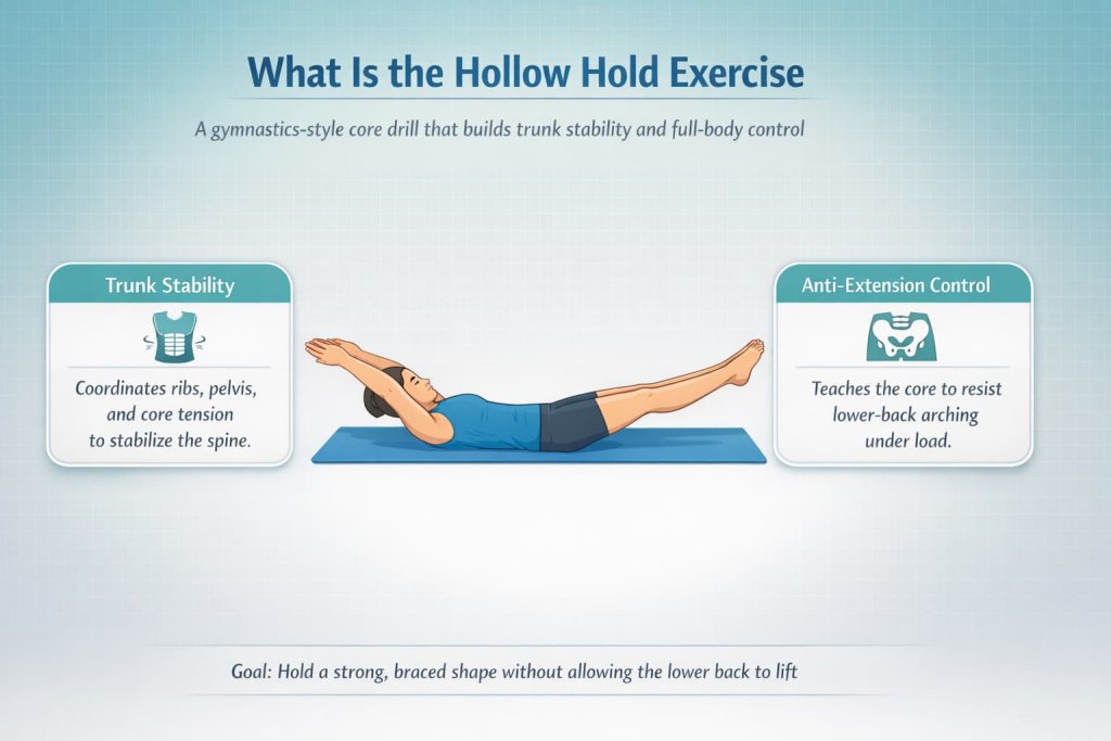 Hollow Hold Exercise Strengthen Your Core Improve Stability