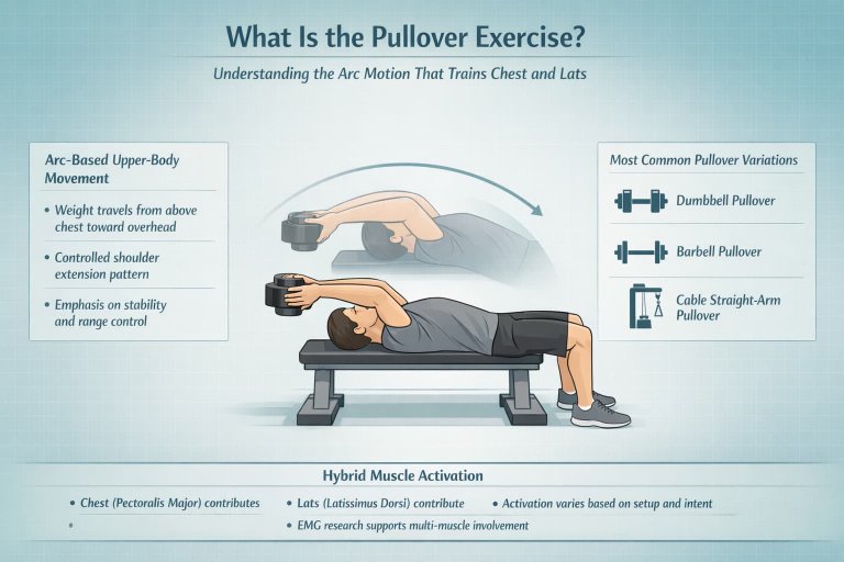 Pullover Exercise for Chest and Lats: Build Upper Body Strength