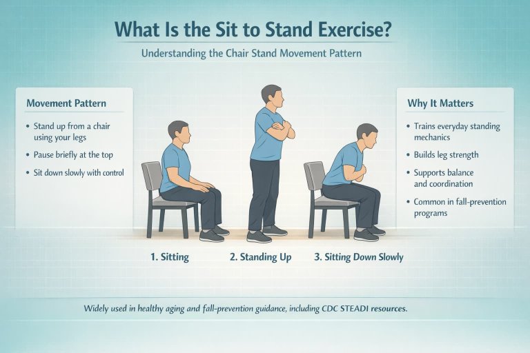 Sit to Stand Exercise: Strengthen Legs and Improve Balance