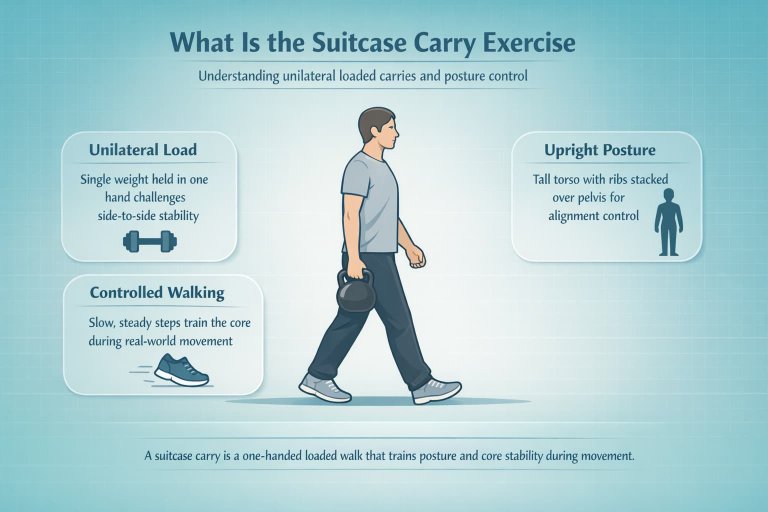 Suitcase Carry Exercise: Build Core Stability and Grip Strength
