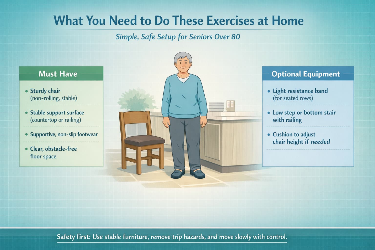 10 Exercises for Seniors Over 80 to Stay Strong & Independent