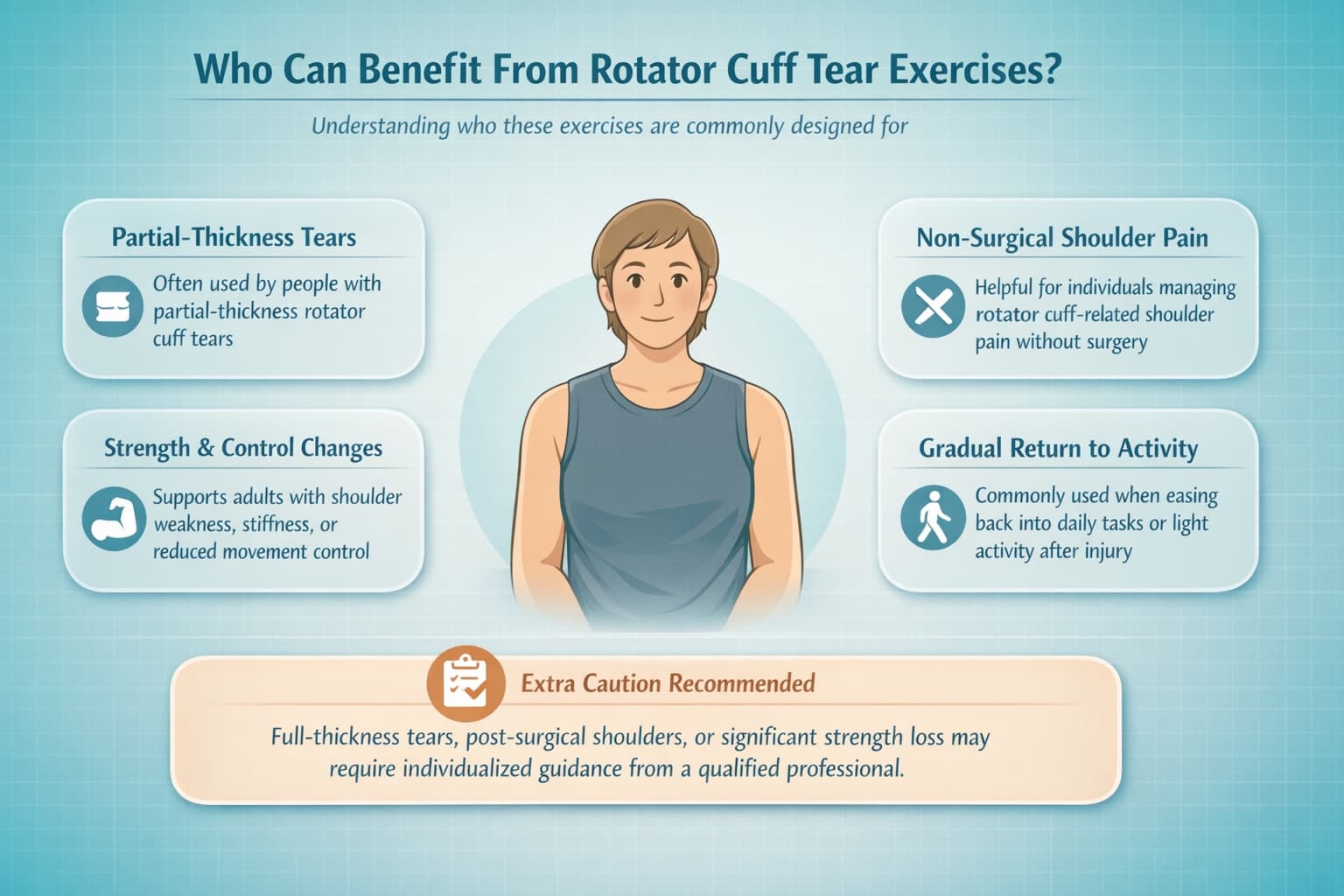 8 Best Rotator Cuff Tear Exercises for Safe Shoulder Recovery