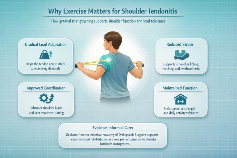 10 Shoulder Tendonitis Exercises for Pain Reduction and Mobility