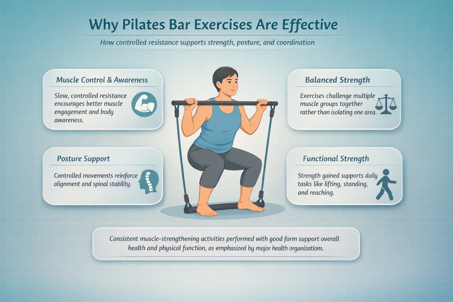 9 Best Pilates Bar Exercises for a Strong, Toned Full Body