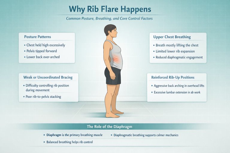 5 Best Rib Flare Exercises to Strengthen Your Core