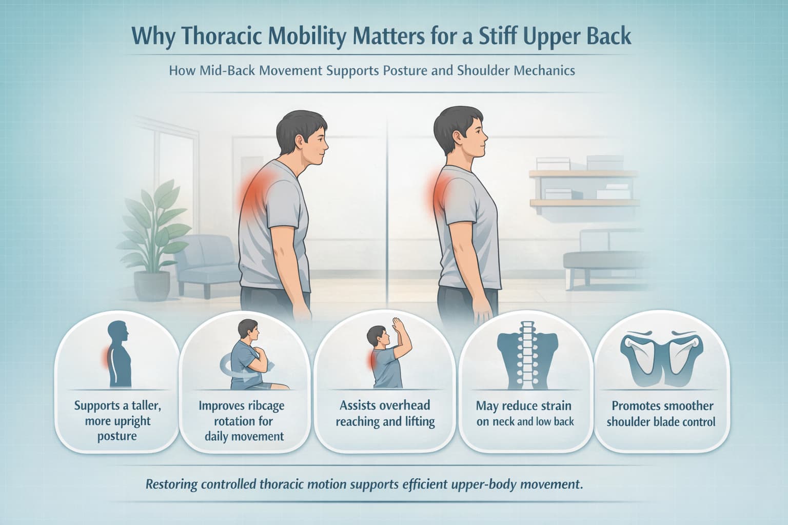 10 Best Thoracic Mobility Exercises to Unlock a Stiff Upper Back