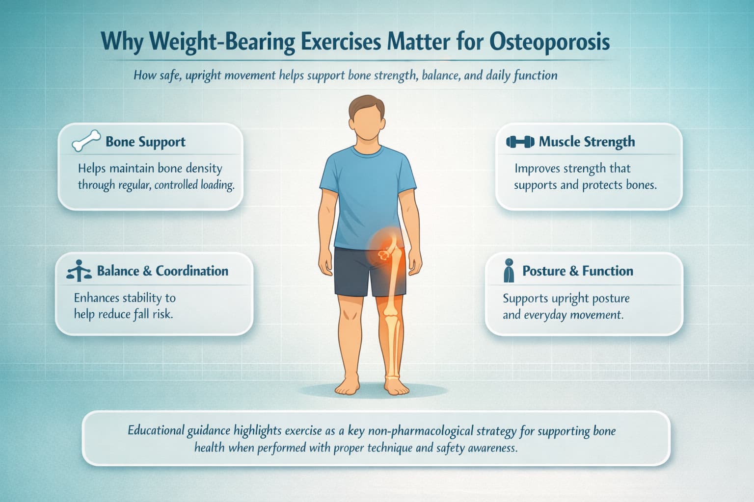 8 Weight-Bearing Exercises for Osteoporosis for Stronger Bones