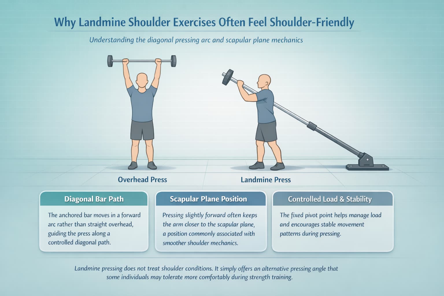 8 Landmine Shoulder Exercises for Strong, Pain-Free Pressing