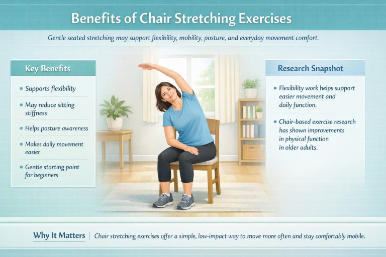 10 Best Chair Stretching Exercises for Stiffness and Mobility