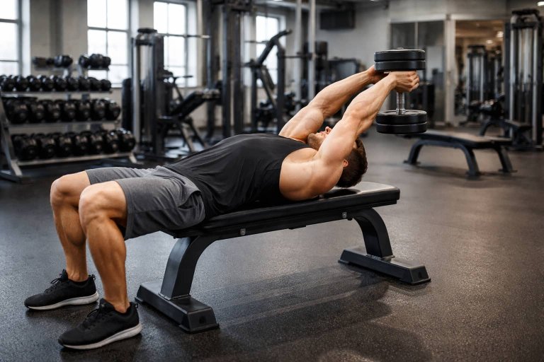 Dumbbell Pullover: How to Do It for Chest and Back Gains