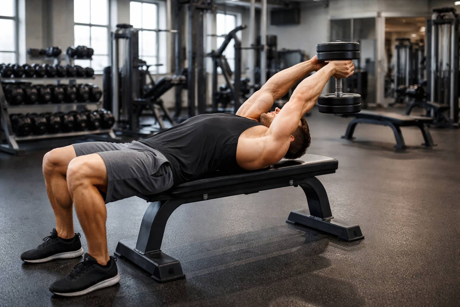 Dumbbell Pullover: How to Do It for Chest and Back Gains