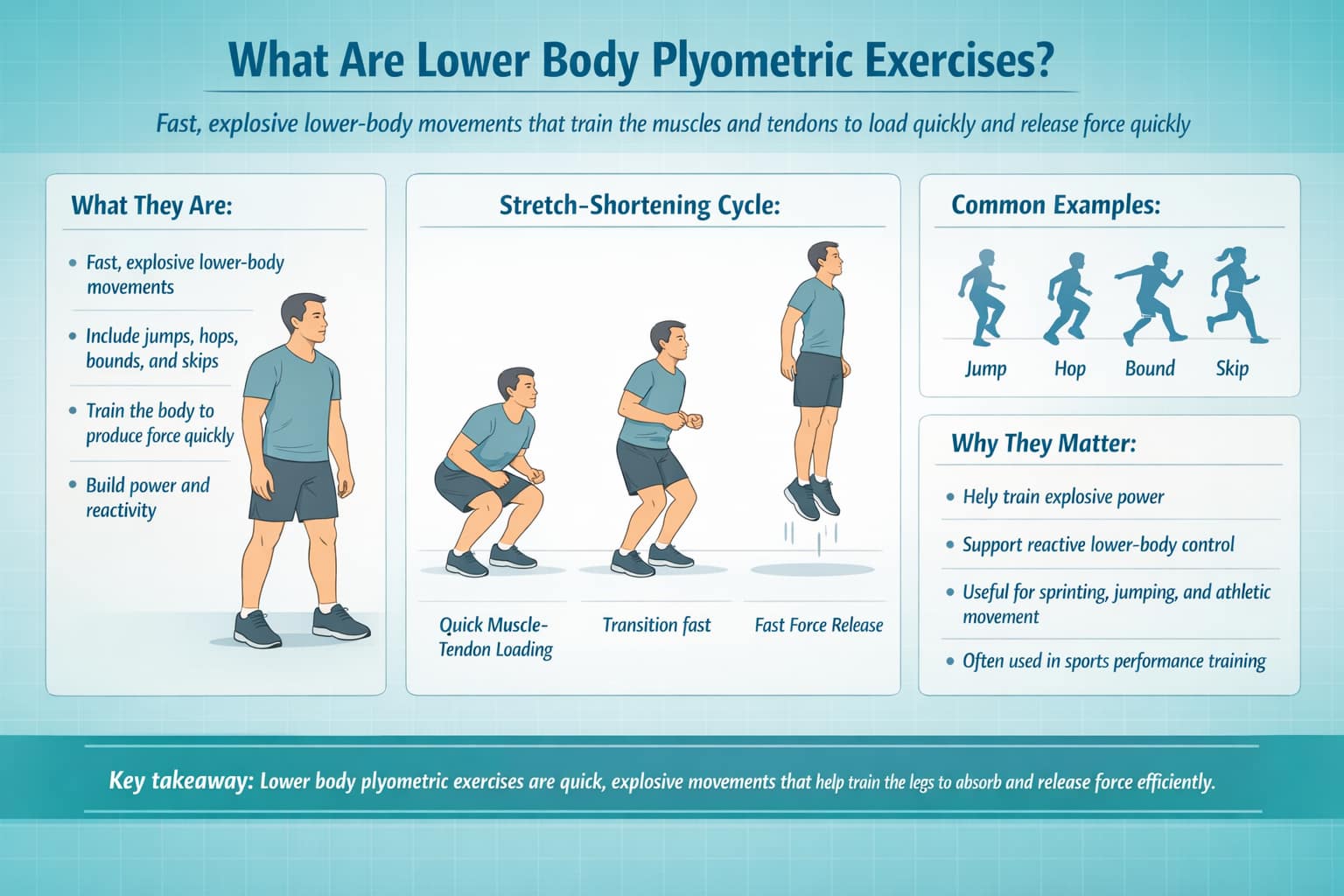 11 Lower Body Plyometric Exercises to Build Explosive Power