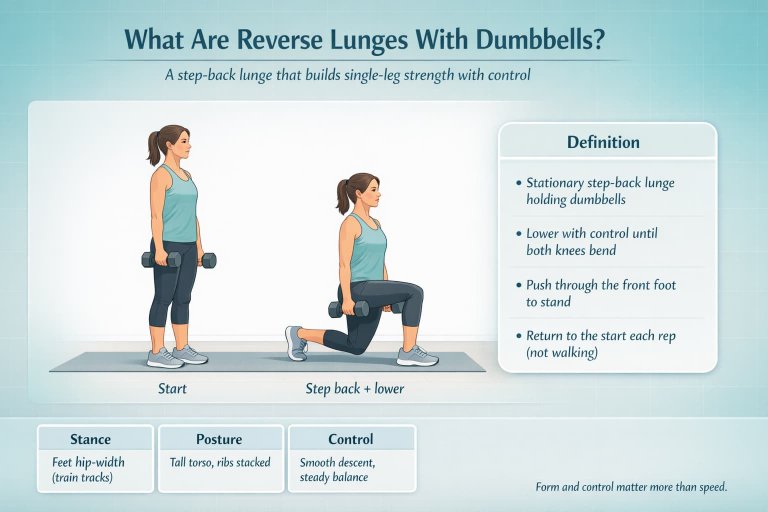 Dumbbell Reverse Lunges: Build Stronger Legs Fast