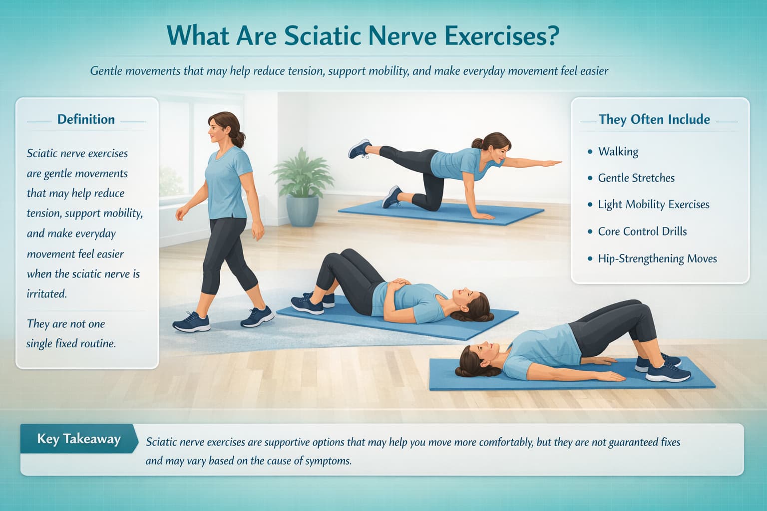 10 Best Sciatic Nerve Exercises for Tension Relief