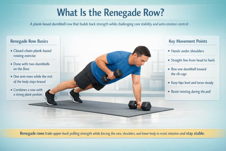 Renegade Row: A Core & Back Exercise for Strength & Stability