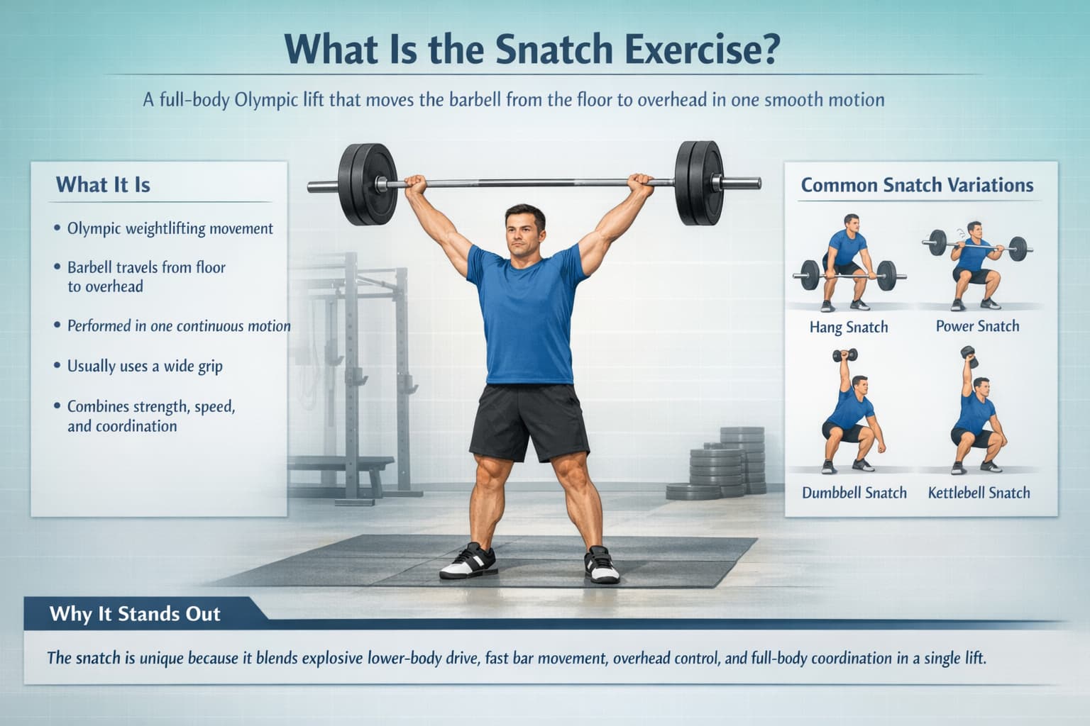 Snatch Exercise: Build Power, Speed, and Full-Body Strength