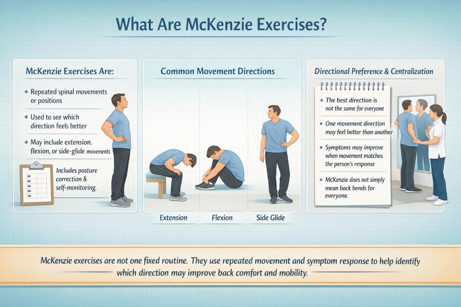 10 Best McKenzie Exercises to Improve Back Mobility & Comfort