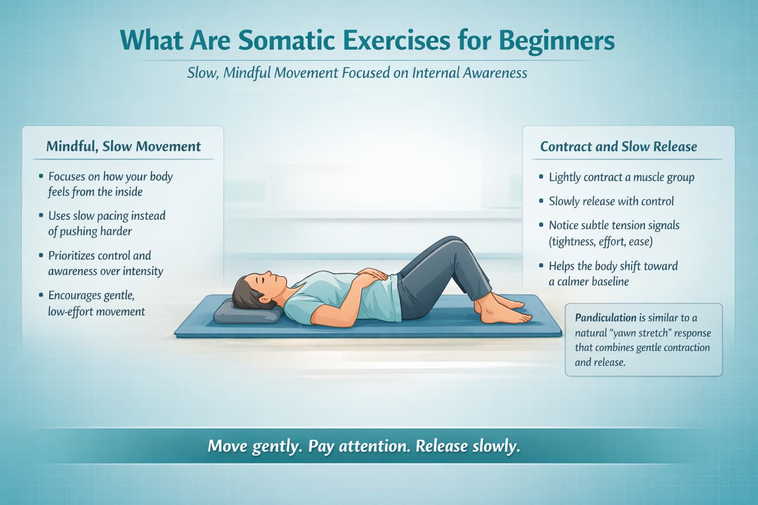 7 Best Somatic Exercises for Beginners to Release Tension