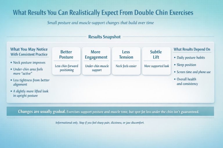 6 Best Double Chin Exercises to Tighten Your Jawline at Home