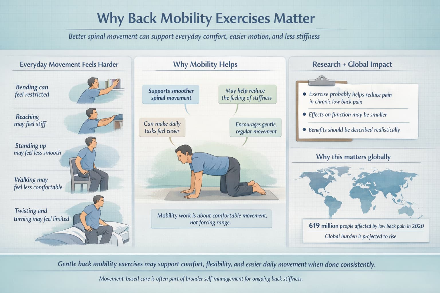 7 Best Back Mobility Exercises for Flexibility and Less Stiffness