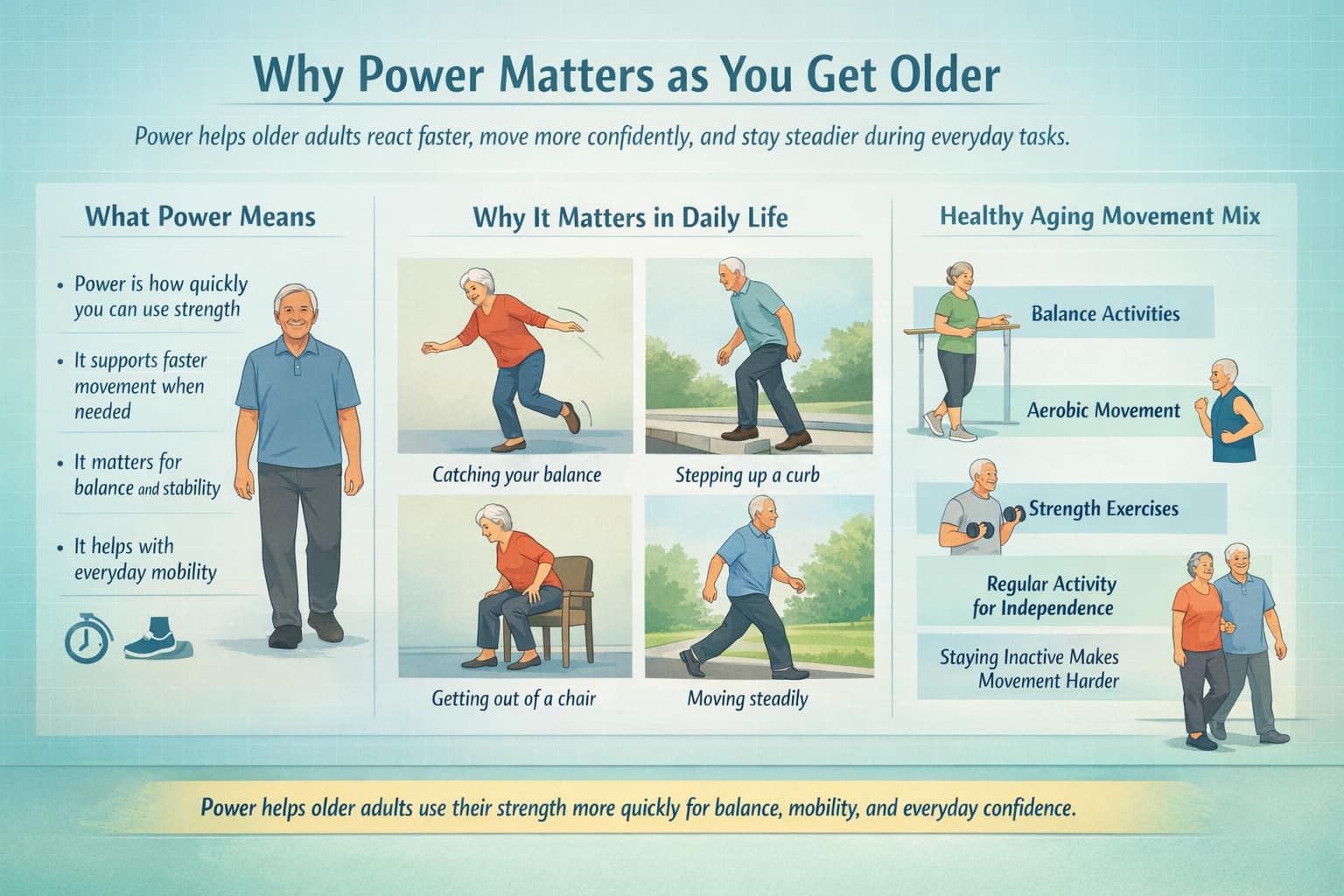 7 Best Plyometric Exercises for Seniors for Power and Balance