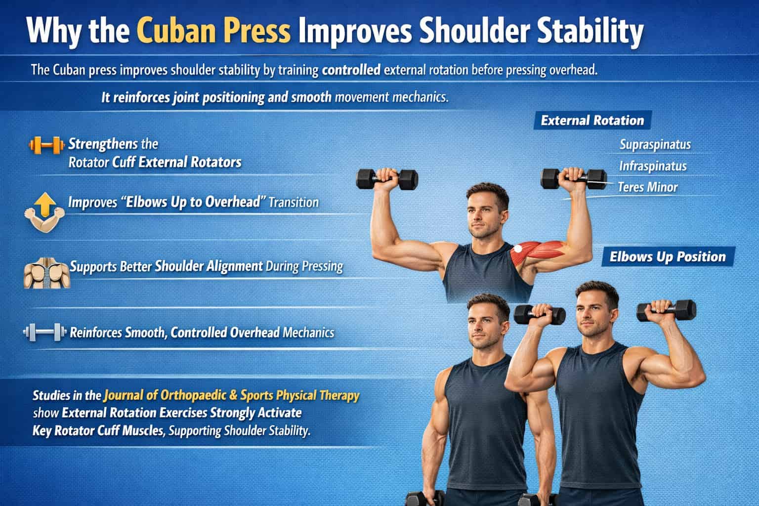 Cuban Press: The Shoulder Stability Exercise You’re Missing