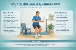 12 Best Lower Body Exercises at Home for Strength and Tone