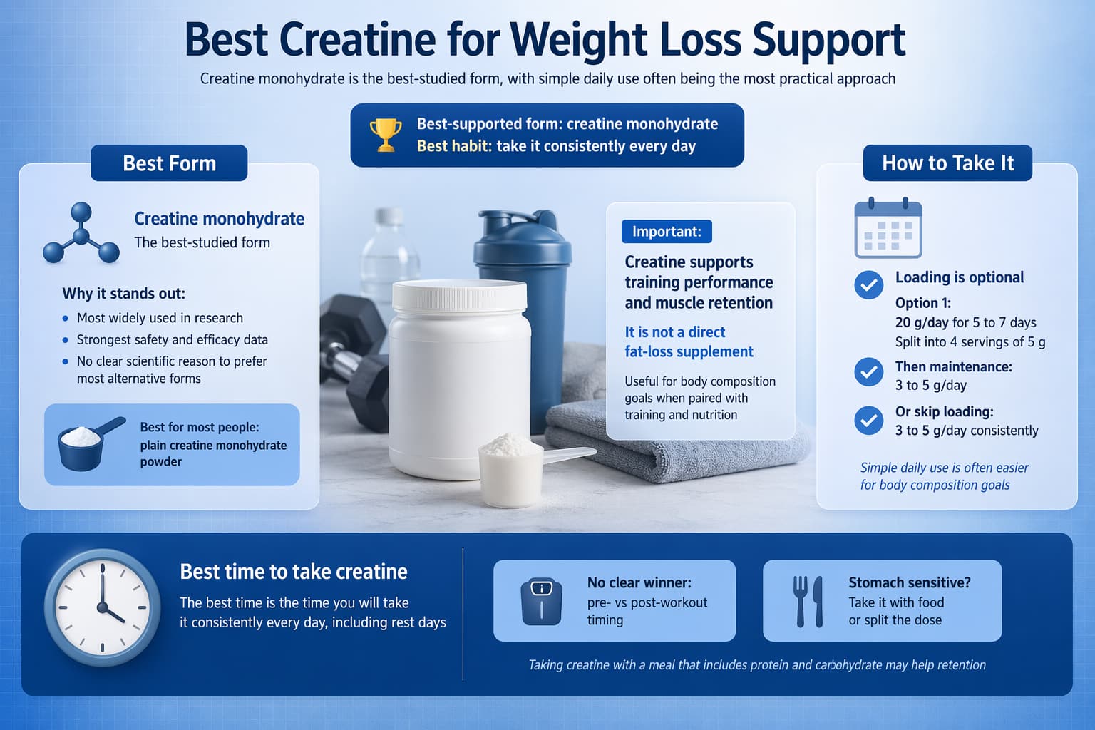 Creatine for Weight Loss: Does It Help or Just Add Water Weight