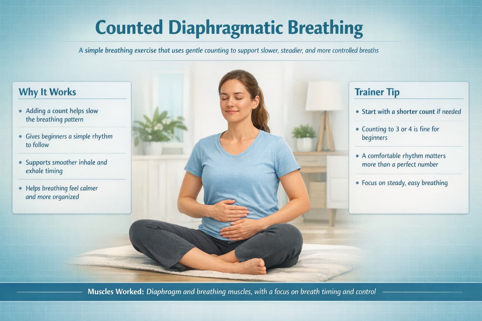 5 Best Diaphragmatic Breathing Exercises to Breathe Better