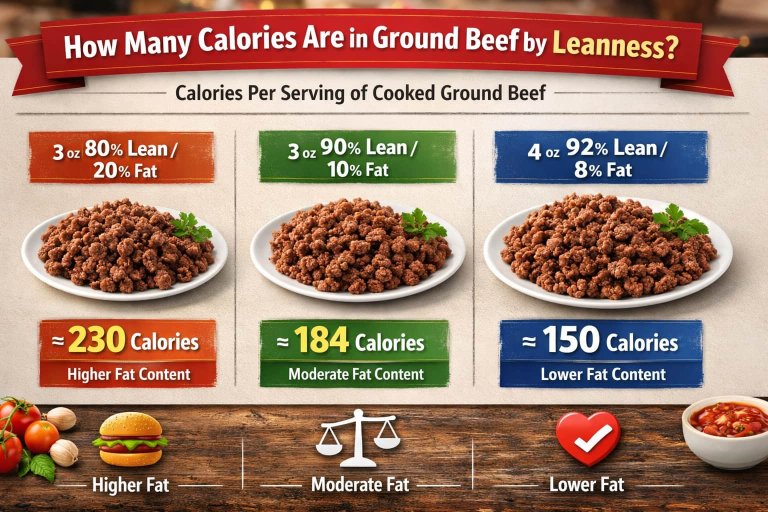 How Many Calories in Ground Beef?
