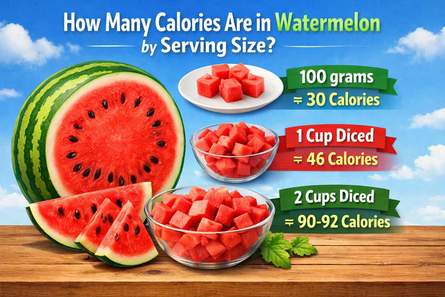 How Many Calories in Watermelon? Nutrition Facts and Weight Loss Benefits