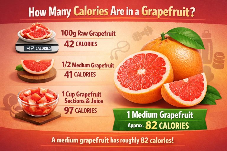 How Many Calories Are in a Grapefruit? Nutrition, Weight Loss Benefits ...