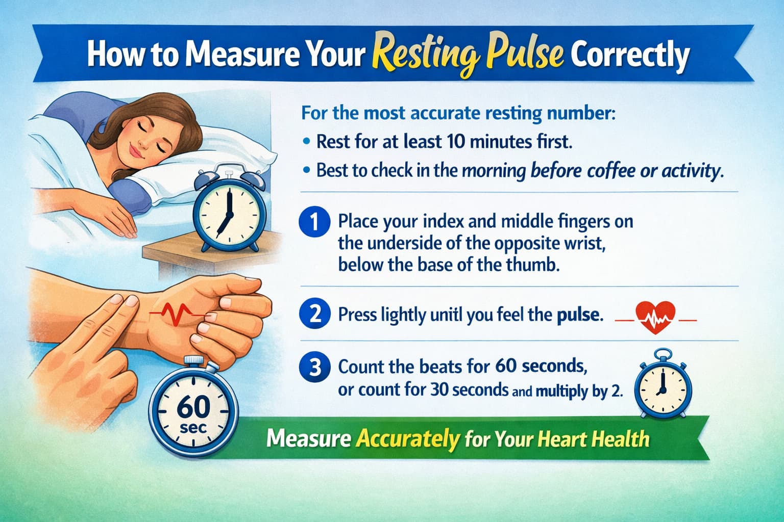 Heart Rate Chart by Age and Gender: Normal Resting Pulse Ranges Explained