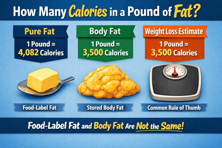 How Many Calories in a Pound of Fat?