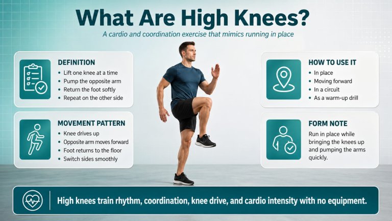 High Knees Exercise: Benefits, Muscles Worked, Form Tips